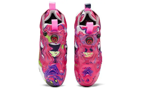 REEBOK Ghostbusters X Instapump Fury "psychomagnotheric Slime" Sneakers