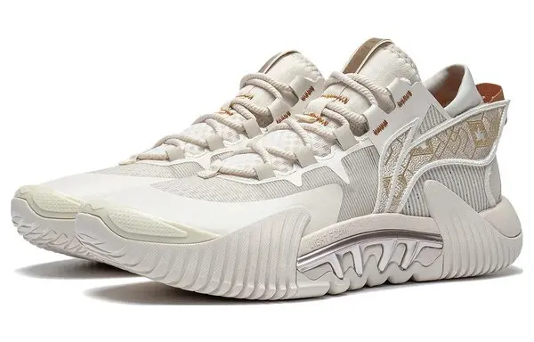 LI-NING Badfive 2 Low Sneakers - White/beige