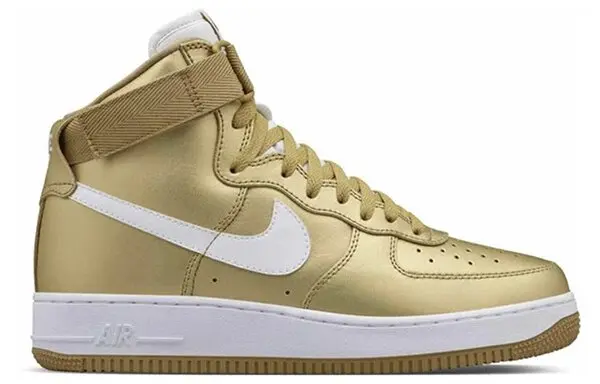 Nike Nikelab Air Force 1 High Metallic - Gold
