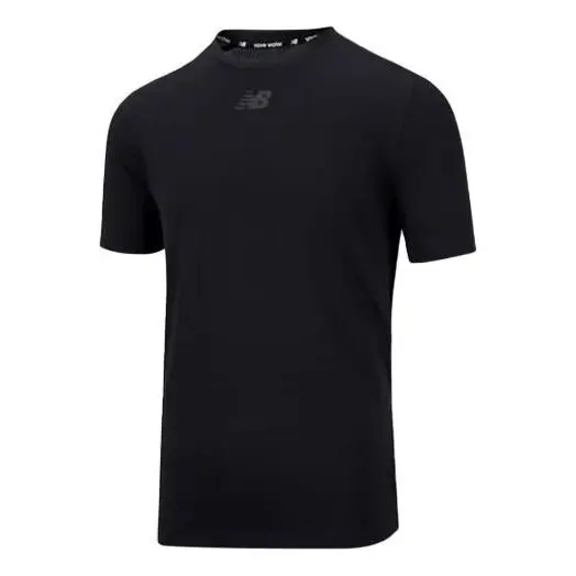 NEW BALANCE Impact Run Luminous Short Sleeve T-shirt - Black