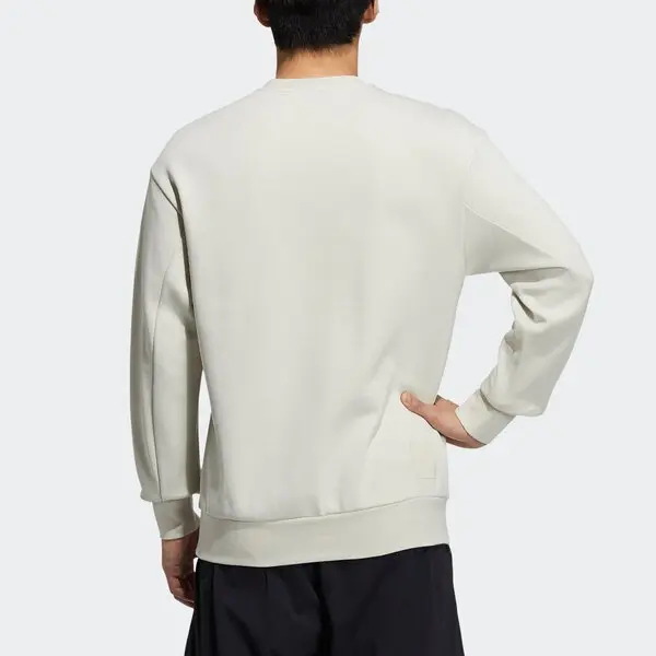 Adidas Wj Logo Graphic Crewneck Pullover