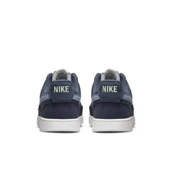 Nike Court Vision Low Next Nature "thunder Blue" Sneakers - Blue/white