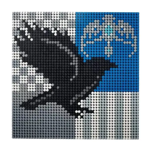 Lego Harry Potter Hogwarts Crests Mosaic
