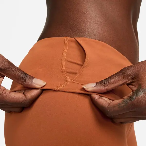 Nike High-waisted Nine-point Leggings - Bronze