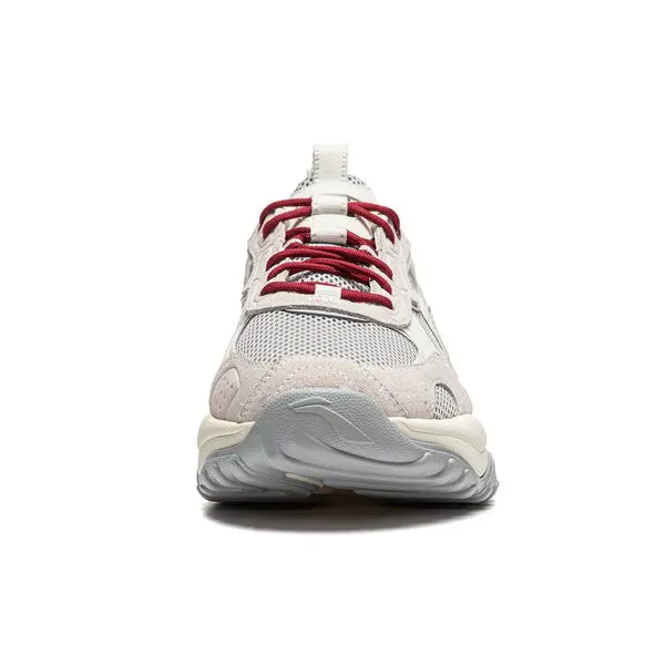 LI-NING Churui Athletic Sneakers - Beige/grey/red