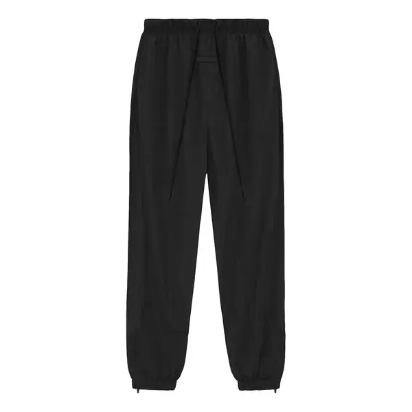 Fear Of God Crinkle Nylon Track Pants - Black