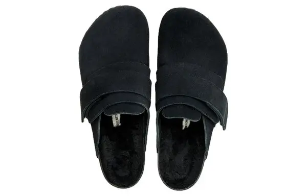 BIRKENSTOCK Nagoya Suede Tekla Slip-on - Black