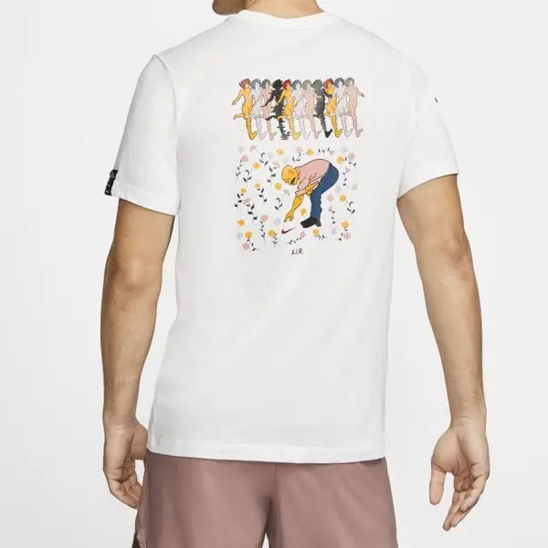 Nike Dry-fit Graphic Print Short Sleeve T-shirt