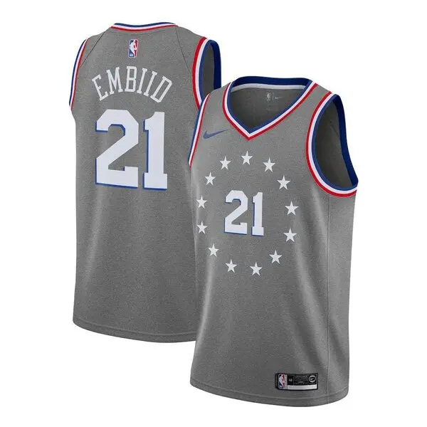 Nike Joel Embiid Philadelphia 76ers Swingman Jersey