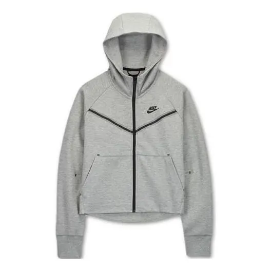 Nike Tech Fleece Windrunner Hoodie - Grey