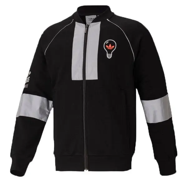 Adidas Originals Reflective Splicing Track Jacket