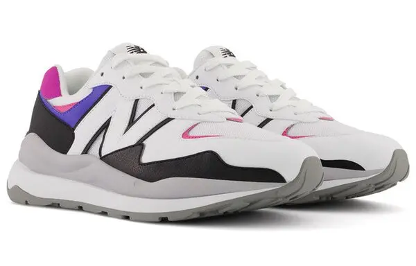 NEW BALANCE 57/40 "white Aura" Sneakers - White/black