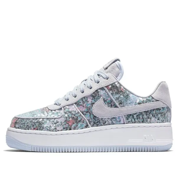 Nike Force 1 Upstep Low 'glass Slipper - White