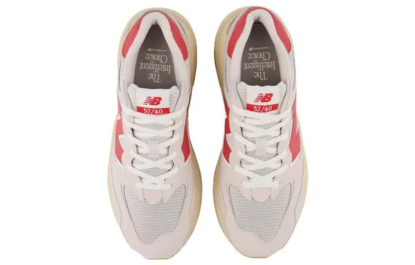 NEW BALANCE 57/40 Sneakers - Beige/red
