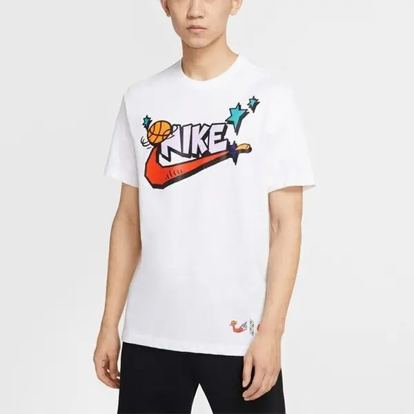 Nike Graphic Print Short Sleeve Crewneck T-shirt