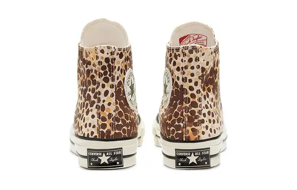 CONVERSE Chuck 70 High Top Leopard Print Sneakers