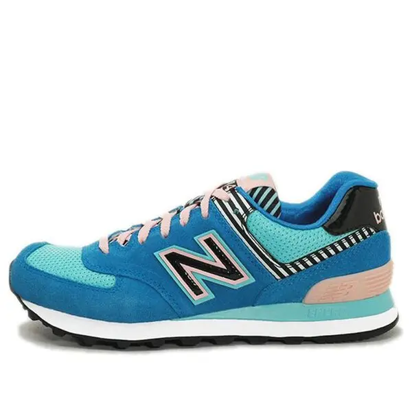 NEW BALANCE 574 "palm Springs" Sneakers - Blue/pink/black