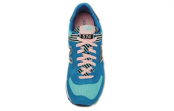 NEW BALANCE 574 "palm Springs" Sneakers - Blue/pink/black