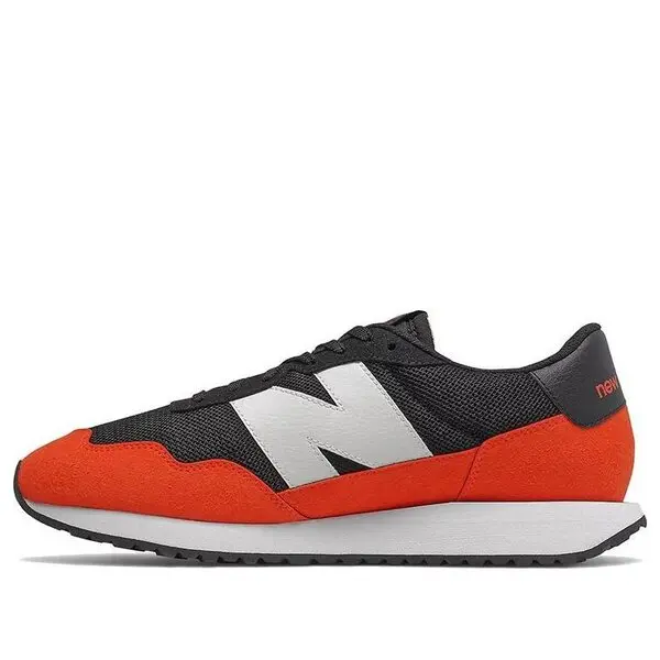 NEW BALANCE 237 Low Top Sneakers - Black/orange/white