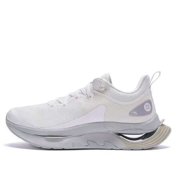 ANTA Running Series Hydrogen Sneakers - White/grey/tan