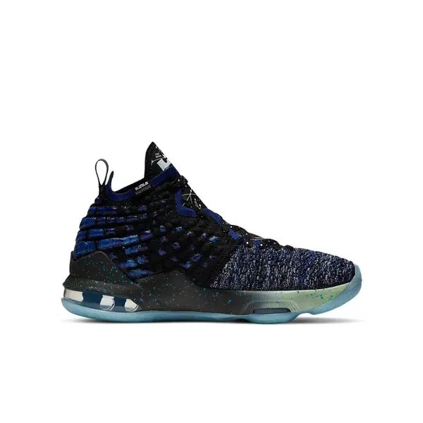 Nike Lebron 17 "constellations" High Top Sneakers - Blue/black