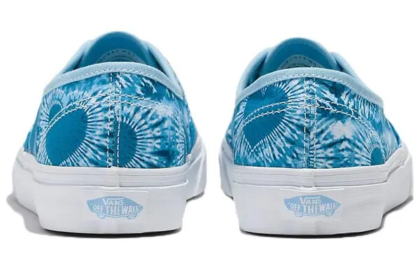 VANS Authentic Tie-dye Hearts Sneakers - Blue/white