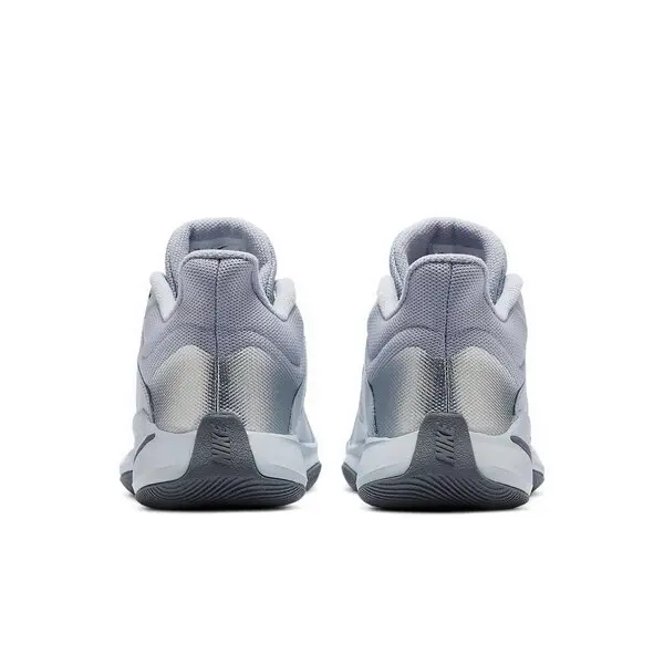 Nike Fly.by Mid Basketball Sneakers - Gray/gold