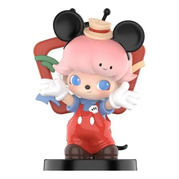 POP MART Disney Dimoo World Figure Mickey Tv Show - Multi-color