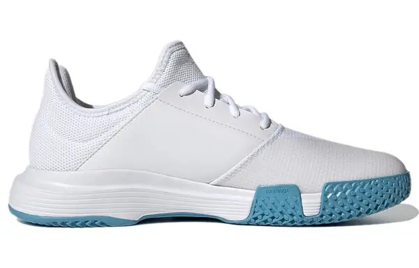 Adidas Gamecourt Athletic Sneakers - White/blue