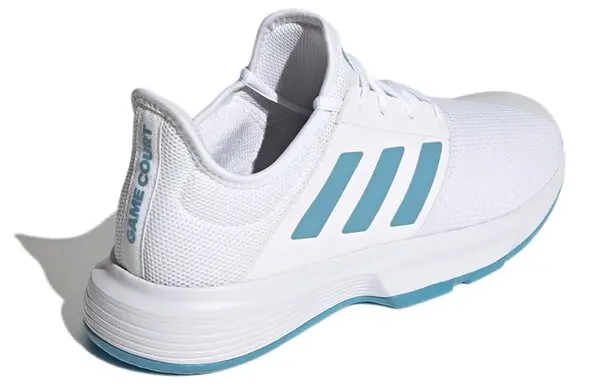 Adidas Gamecourt Athletic Sneakers - White/blue