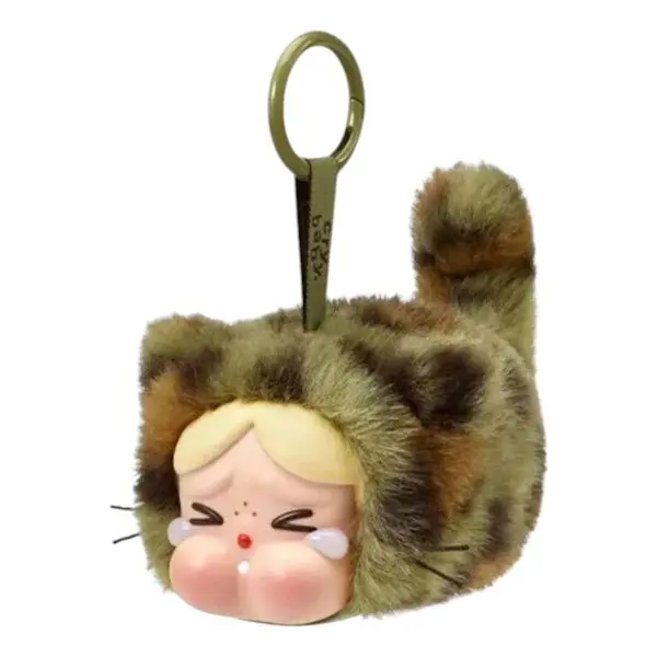 POP MART Crybaby Wild But Cutie Vinyl Plush Pendant Camo Cutie - Multi-color