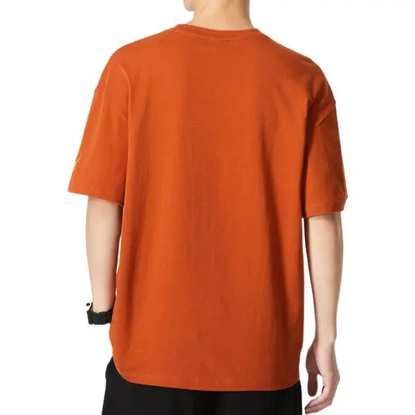 PUMA Ff Short Sleeve Graphic Tee 'orange - Orange/white