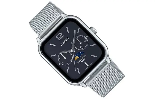 Casio Monophase Quartz Stainless Steel Watch