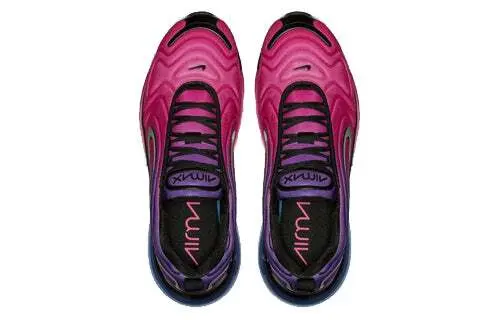 Nike Max 720 'sunset' Athletic Sneakers - Hyper Grape/black/hyper Pink