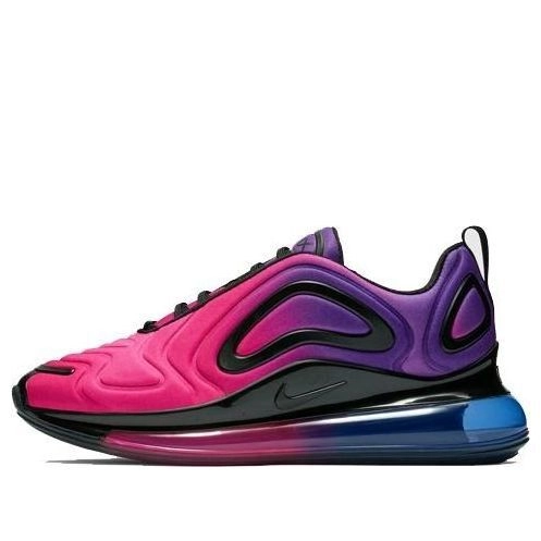 Nike Max 720 'sunset' Athletic Sneakers - Hyper Grape/black/hyper Pink