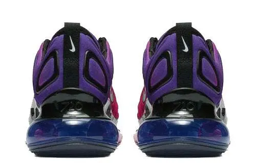 Nike Max 720 'sunset' Athletic Sneakers - Hyper Grape/black/hyper Pink