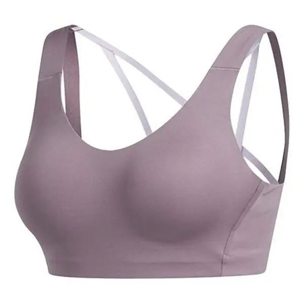 Adidas Stronger For It Alpha Bra - Purple