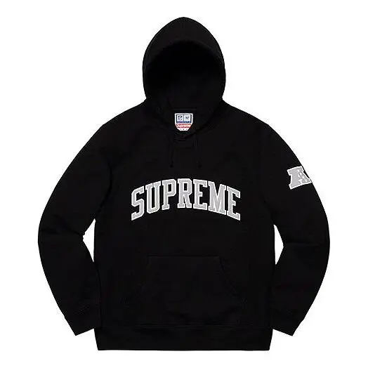 Supreme X Nfl Raiders 47 Hooded Sweatshirt - Black