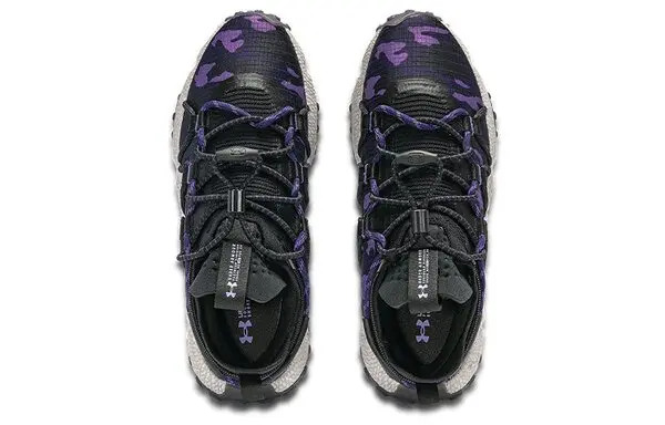 Under Armour Hovr Summit Fat Tire Athletic Sneakers - Black/purple