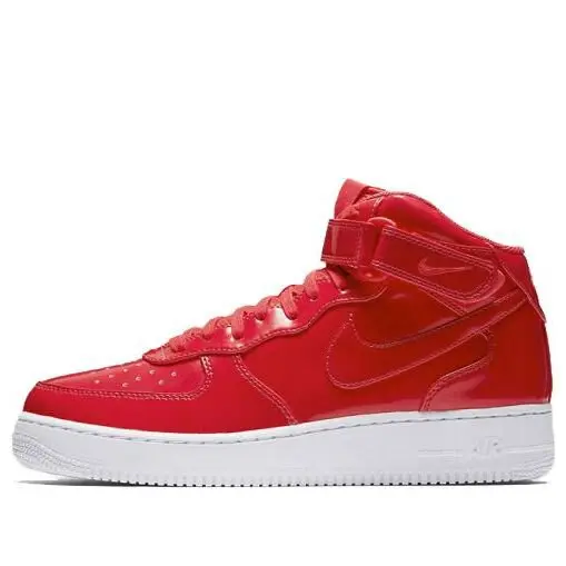 Nike Force 1 Mid '07 Lv8 "siren " Sneakers - Red
