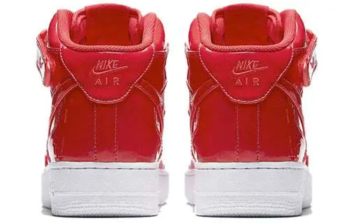 Nike Force 1 Mid '07 Lv8 "siren " Sneakers - Red