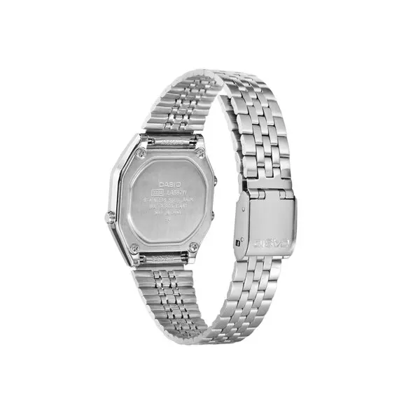 Casio Vintage Stainless Steel Digital Watch