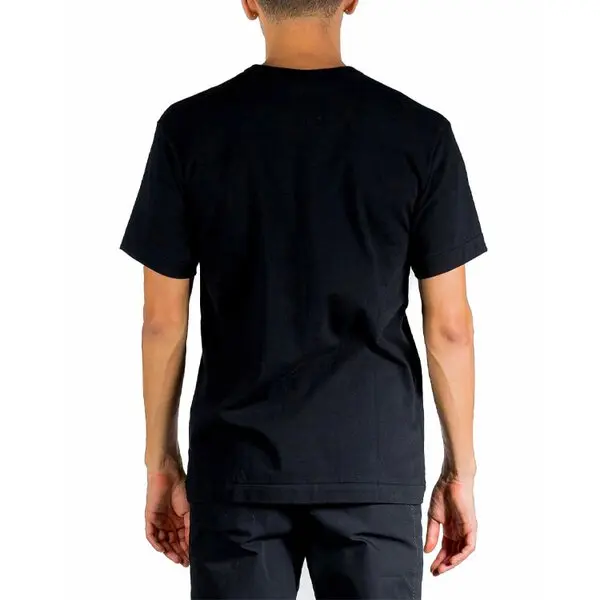 Play Comme Des Garcon Basic T-shirt Red Family Heart - Black
