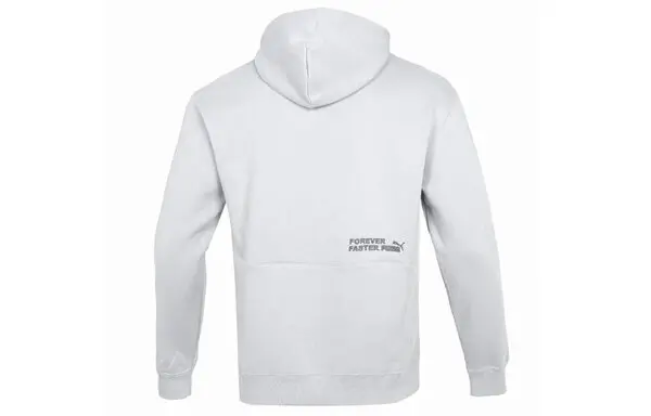 PUMA Small Logo Relaxed Fit Hoodie