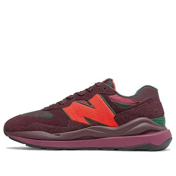 NEW BALANCE 57/40 'henna Neo Flame' Sneakers - Gray/green/white