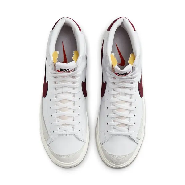Nike Blazer Mid '77 Vintage Sneakers - White/red
