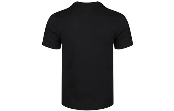 Nike Dri-fit Crew Solid Round Neck Training Short Sleeve - Black