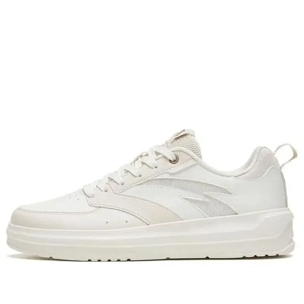 ANTA Life Series Lace-up Sneakers - White/beige