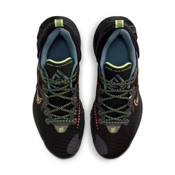 Nike Giannis Immortality "force Field" Basketball Sneakers - Black/red/blue