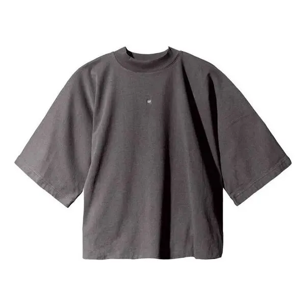 Yeezy Logo No Seam T-shirt 'dark - Grey